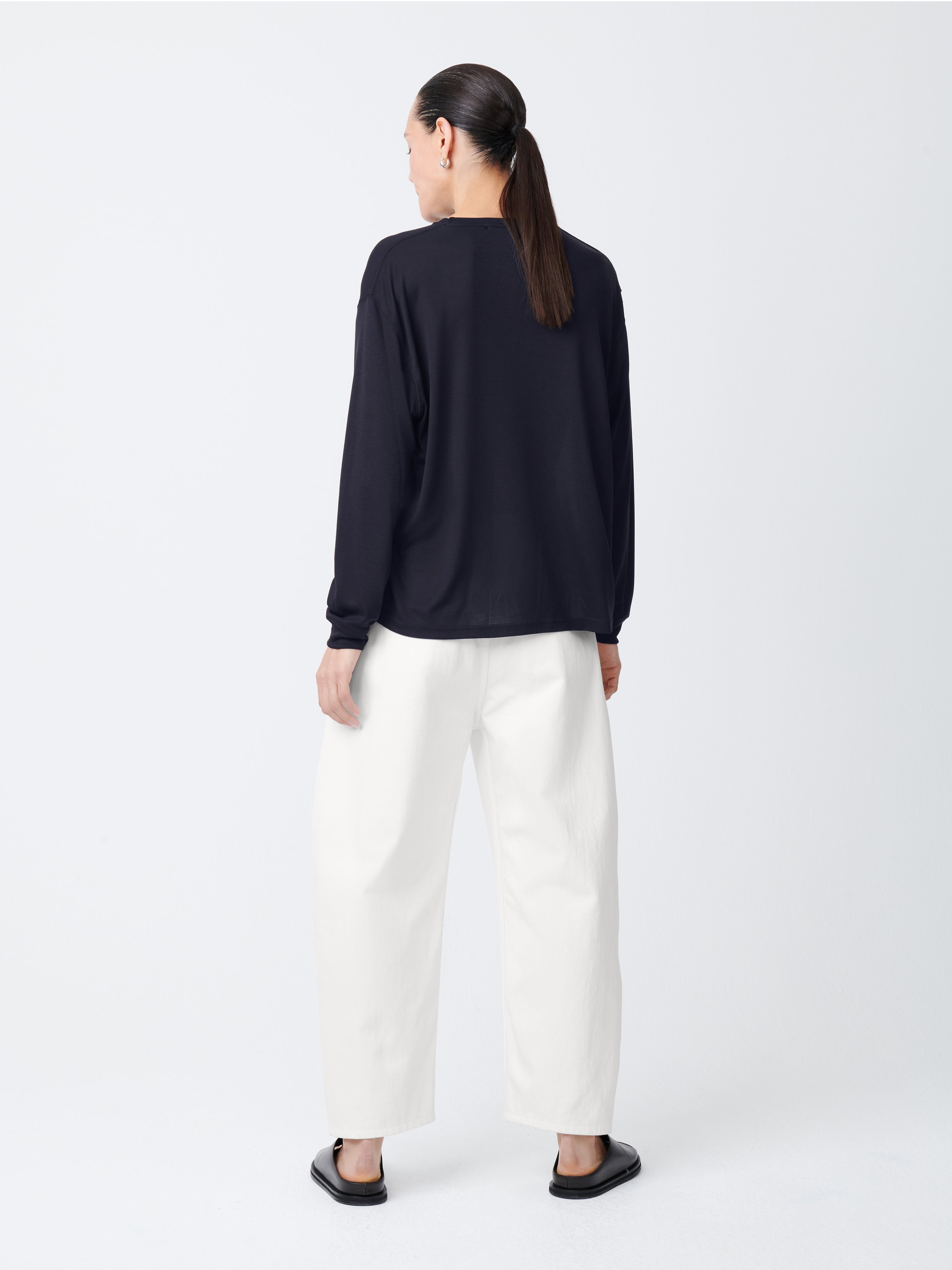 Akerman Denim Pant in Parchment– Studio Nicholson