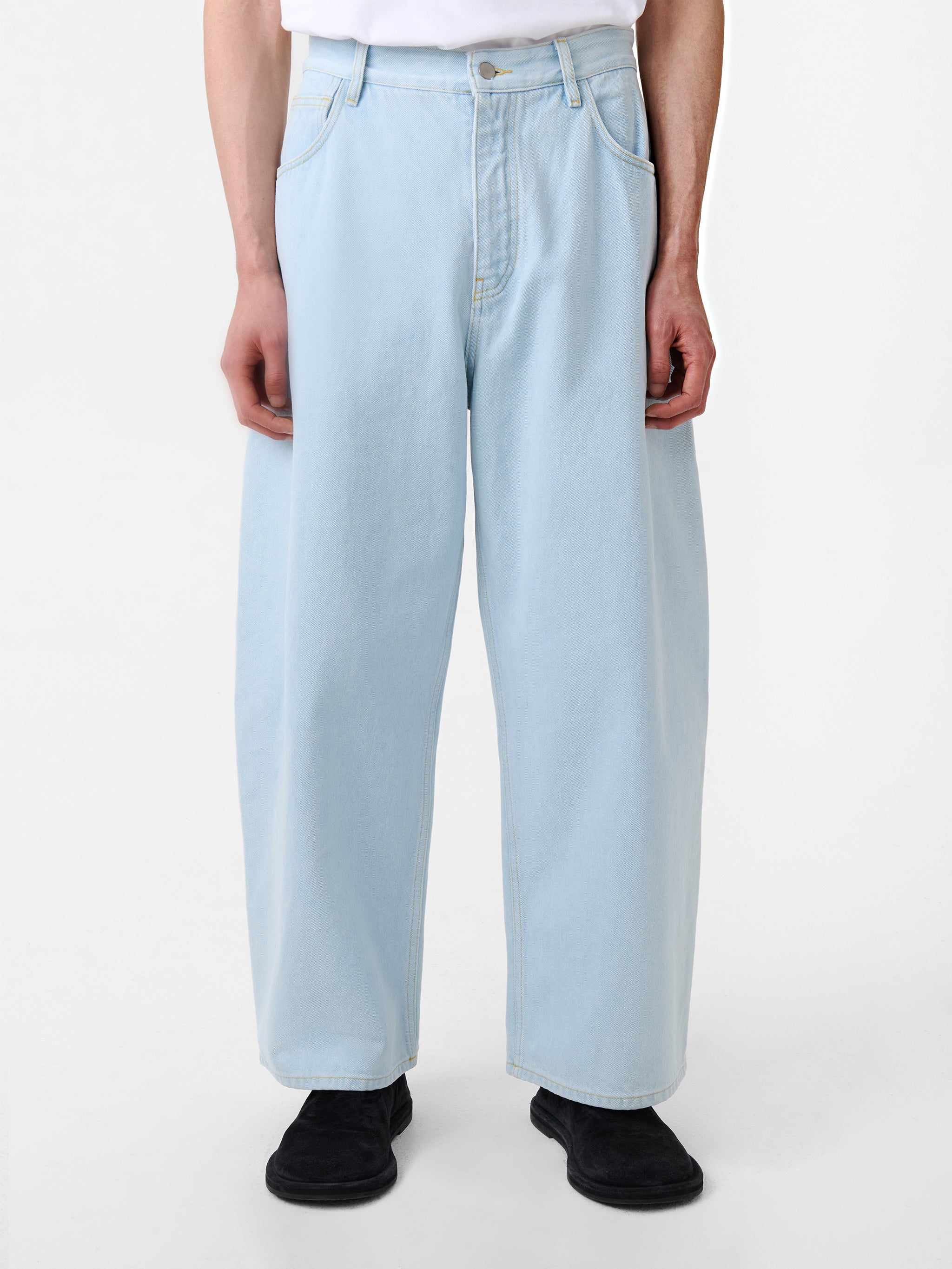 Paolo Denim Pant in Bleach Wash | Light-Wash Wide-Leg Jeans Paolo Denim Pant in Bleach Wash | Light-Wash Wide-Leg Jeans
