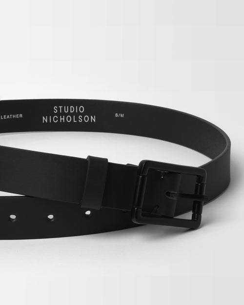 Loop Long Sleeve T-Shirt In Black– Studio Nicholson